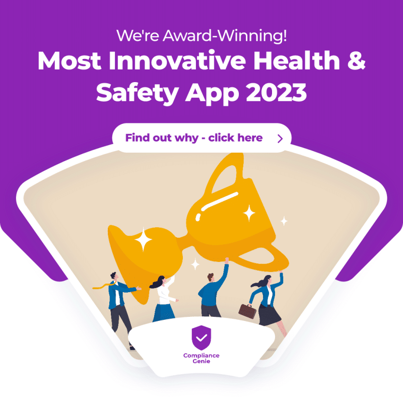 The Compliance Genie recognised as Most Innovative Health & Safety App ...